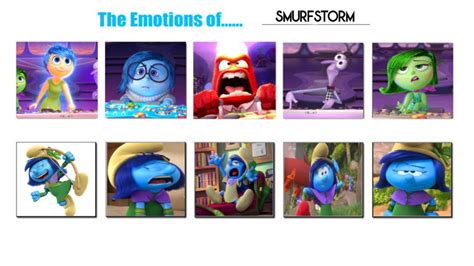 The Emotions Of Smurfstorm By Justinthomas10 On Deviantart