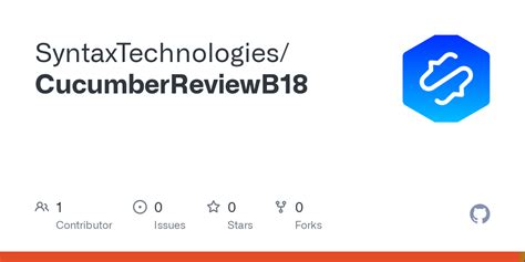 GitHub SyntaxTechnologies CucumberReviewB18