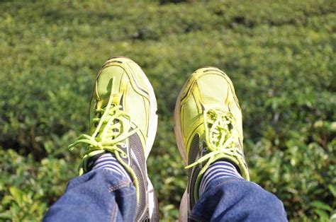 Premium Photo Low Section Of Man On Grass