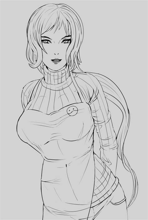 Iori Rinko Lineart By Und6 On Deviantart