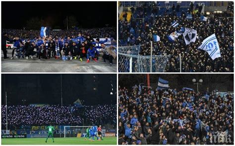 В много труден момент за Левски впечатляващо синьо море СНИМКИ Информационна агенция ПИК