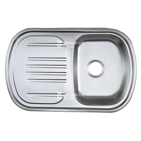 Мойка врезная прямоугольная с сифоном (хром) — в Москве и Санкт ...