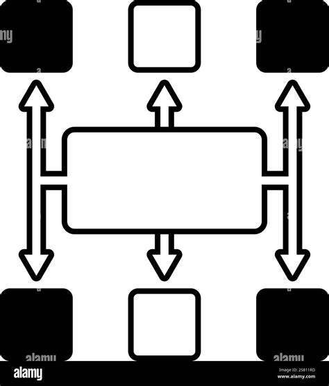 A Box With A Arrow Pointing Down And A Arrow Pointing Up Stock Vector Image Art Alamy