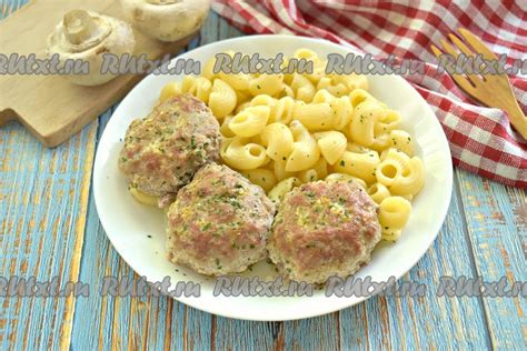 Котлеты из фарша и грибов в духовке 11 фото в рецепте