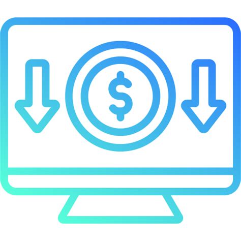 Decrease Generic Gradient Outline Icon Decrease Generic Gradient Outline Icon