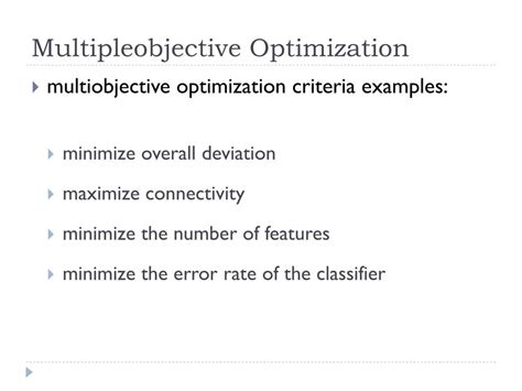 Ppt Multiobjective Approaches In Image Segmentation Powerpoint