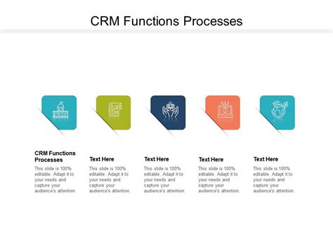 Crm Functions Processes Ppt Powerpoint Presentation Visuals Cpb Template Presentation Sample