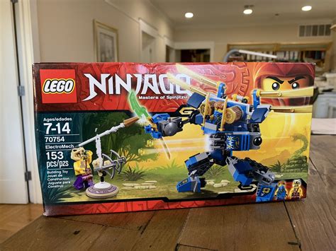 New In Sealed Package Lego Ninjago Electromech 70754 Jay Ebay