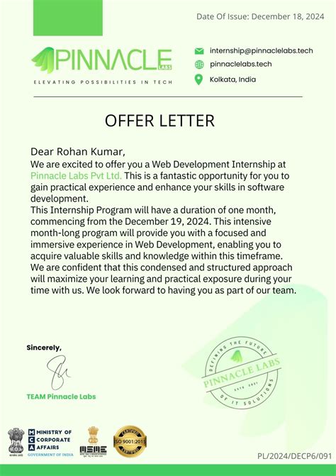 Pinnaclelabs Internship2024 Rohan Kumar