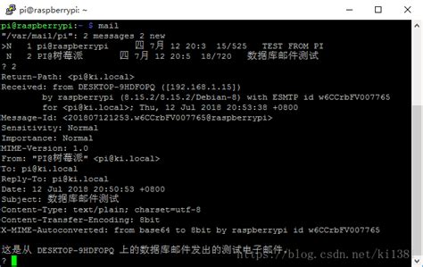 用树莓派充当mssql数据库邮件的smtp服务器树莓派 Smtplib Csdn博客