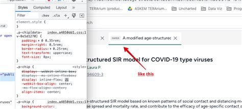 [task] Minor Style Tweaks On Resource Type Badges On Tab Selectors · Issue 794 · Darpa Askem