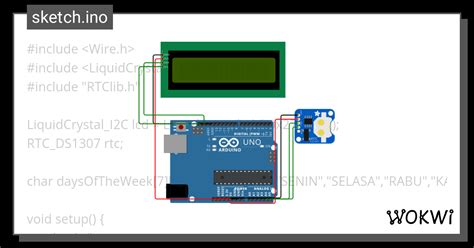 Rtc Lcd Ilham Wokwi Esp32 Stm32 Arduino Simulator