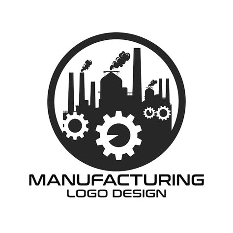 Premium Vector Manufacturing Vector Logo Design