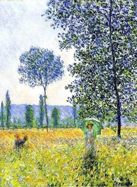 Художник Клод Моне (Claude Monet, 1840-1926). "Эффект солнечного света ...