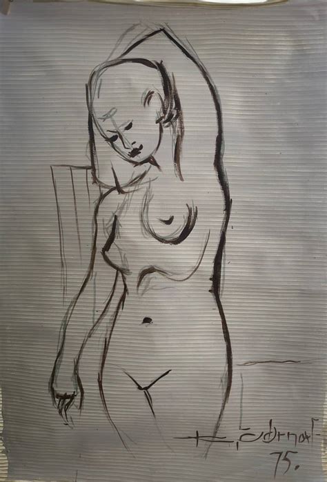 Nude Sketch II Painting By Venta Cantwell Saatchi Art