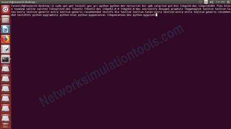 Installing Ns2 Accelerating Network How To Install Ns2 In Kali Linux Network Simulation Tools