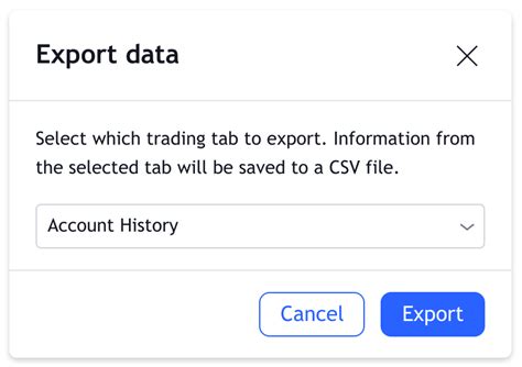 Now You Can Export Your Holdings And Trades Data Into A CSV File TradingView Blog