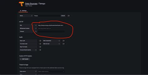 What Is The Tempo Datasource For Grafana After Installing The Tempo Distributed Helm Chart