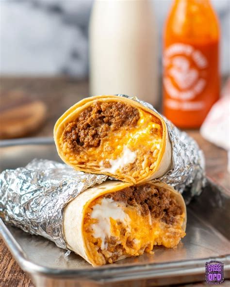 Cheesy Beef Quesarito With Spicy Chipotle Sauce Delicious Fusion