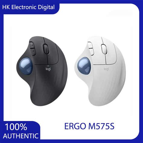 Logitech Ergo M575s Wireless Bluetooth Trackball Professional Cad Accurate Drawing G Office