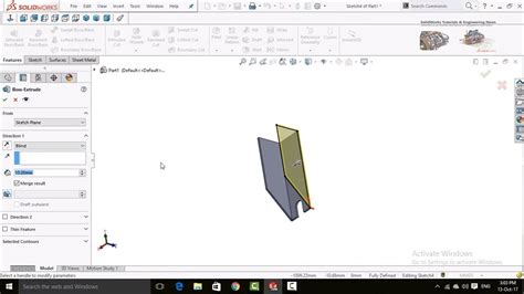SolidWorks Tutorial Modeling From Design Exercise YouTube