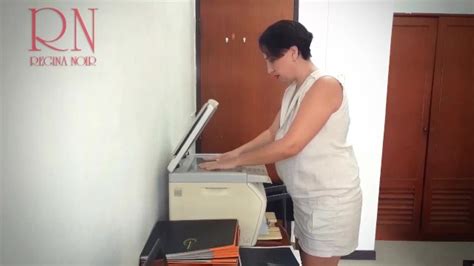 Sexretary In Office Stupid Secretary And Scanner Scans Boobs And Pussy On Mfp 1 Xxx Mobile