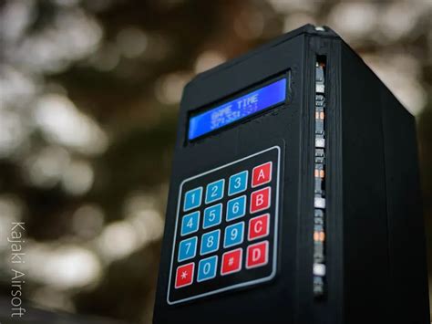 Airsoft Arduino Bomb Replica Kajaki Airsoft By Uwudesign Download Free Stl Model