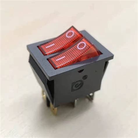 ON OFF Switch Double Light 6PIN 16A 250V 20A 125V Switch Rocker Shopee Malaysia