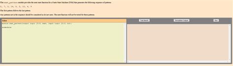 Sequence Generator Next With Boolean Expressions