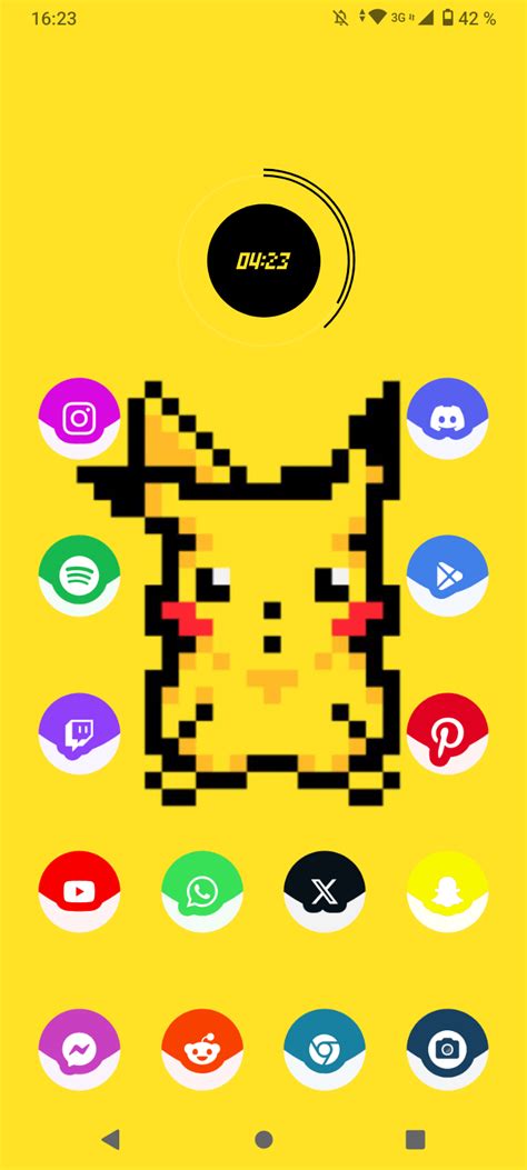 [theme] Pikachu R Androidthemes
