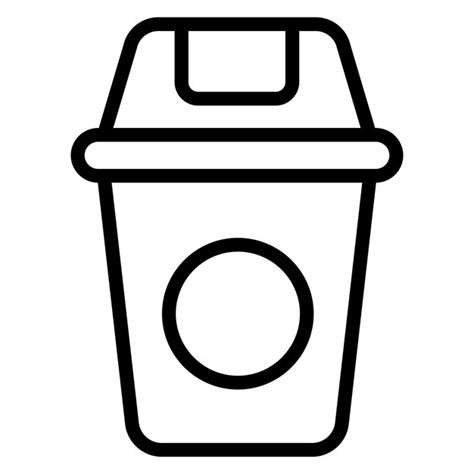 Premium Vector Dustbin Vector Illustration