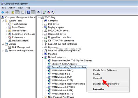 Fix Teredo Tunneling Is Installed But Missing In Device Manager Or Gives Error Code 10 After
