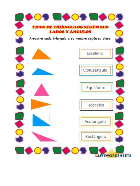 Tipos De Triangulos Pdf
