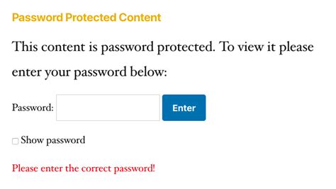 Customize Single Password Form With Wordpress Customizer Ppwp Pro