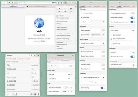 epiphany browser et toolkit framalibre