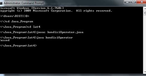 Cara Mengkoneksikan Jdk Dengan Command Prompt