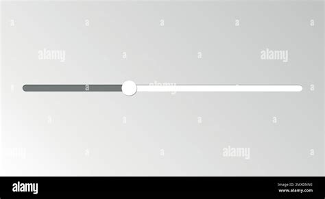 Switch Slider Icon In Flat Style Volume Control Vector Illustration On