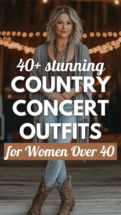 20 Concert Outfits For Women Over 40 Your Go To Guide For Glamorous