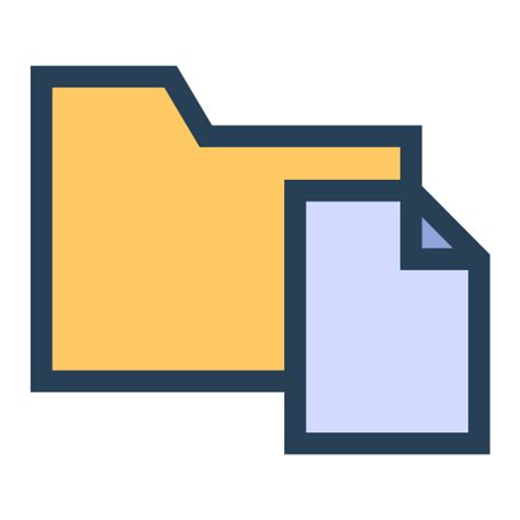 File Generic Outline Color Icon