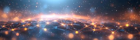 Hovering Digital Map With Connected Nodes On An Isolated White Background Concept As A Digital