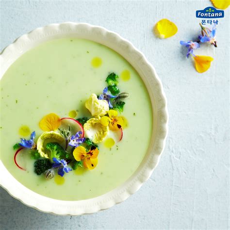 유럽 정통의 맛 폰타나 Foodart Flowersoup 봄봄봄~ 봄이 왔어요♬♪ 성큼 다가온