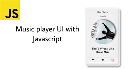 github arsalan najm music player music player ui designed with html css and js