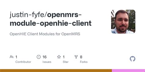 github justin fyfe openmrs module openhie client openhie client modules for openmrs