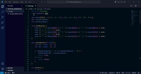 Kishan Modak On Linkedin C Programming Tictactoegame Codsoftinternship Codingchallenge