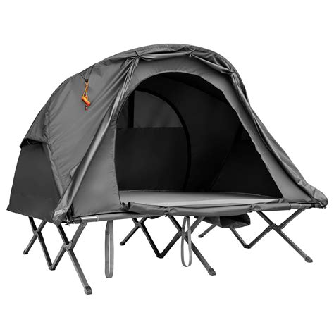 Patiojoy Portable 2 Person Camping Tent Cot Elevated Outdoor Sleeping
