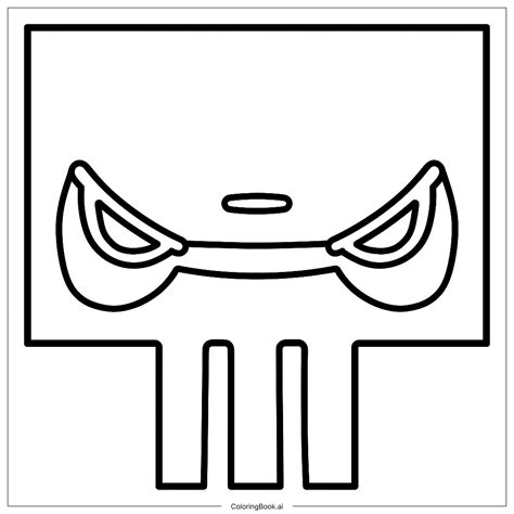 Geometry Dash Icons Coloring Pages Pictures To Pin On
