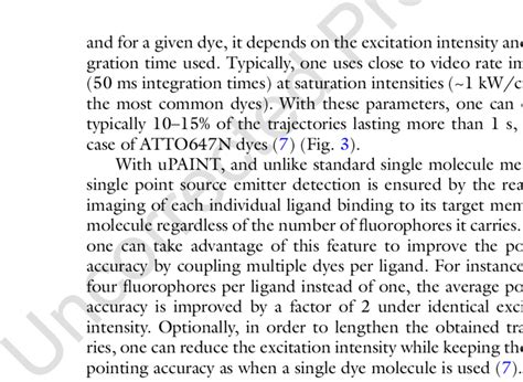 Distribution Of Single Molecule Trajectory Lengths Measured With Download Scientific Diagram