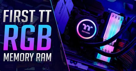 Thermaltake Toughram Ddr4 Rgb Memory Ram Review Furypixel® Gaming