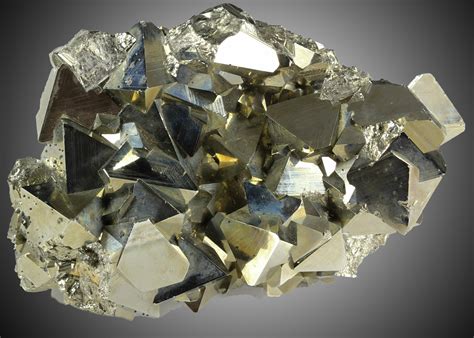 5 4 Pyritohedral Pyrite Cluster Peru 31032 For Sale