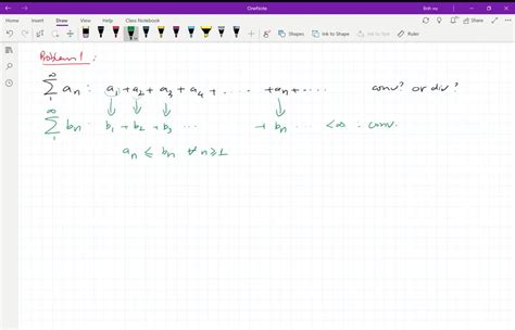 Solved Explain How The Limit Comparison Test Works